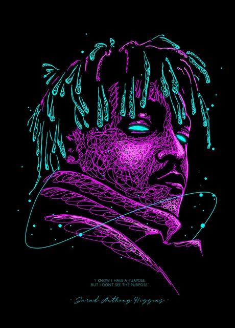 'Rapper Anthony Higgins ' Poster, picture, metal print, paint by ...