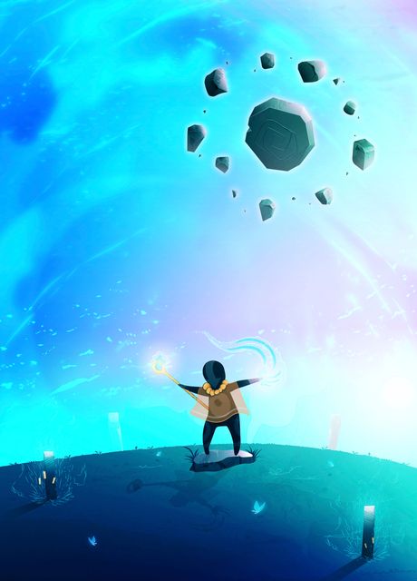 'Ritual' Poster, picture, metal print, paint by Noel delMar | Displate