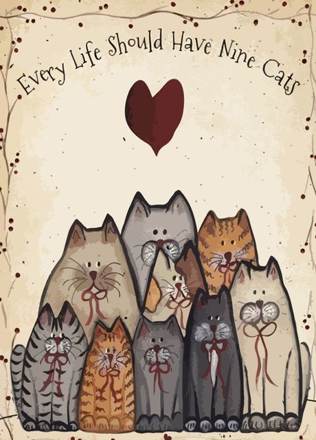 'Cat Family' Poster by Poster For Life | Displate