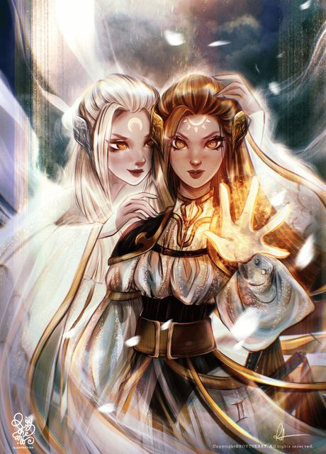 'The Gemini Warrior' Poster, picture, metal print, paint by ROY THE ART ...