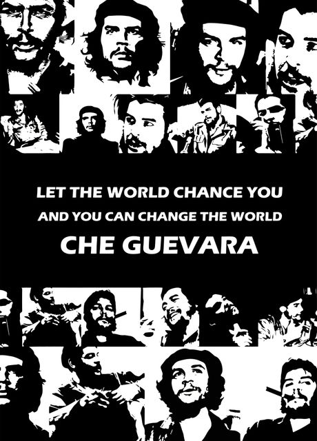 'Che Guevara' Poster by Dinh Thi Oanh | Displate