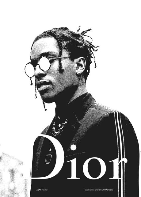 'ASAP Rocky' Poster by Marius Becker | Displate