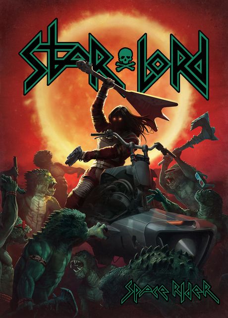 'Star-Lord Space Rider' Poster by Marvel | Displate