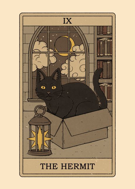 'The Hermit' Poster by Thiago Corrêa | Displate