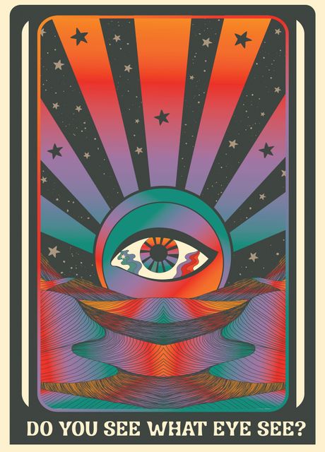 'Do you see what eye see' Poster by Natalie muir | Displate