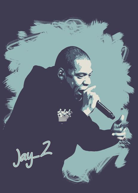'JAY Z POSTER ARTWORK' Poster by Rizky Irawan | Displate