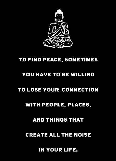 'Inspiring Buddhism Phrases' Poster by Creative Visual | Displate