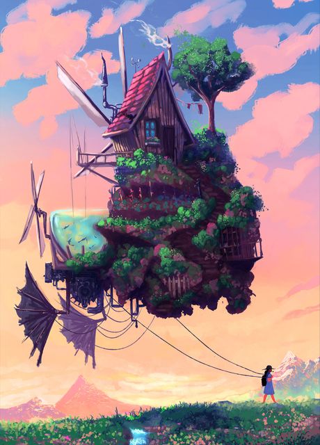 'Moving House' Poster by Anato Finnstark | Displate