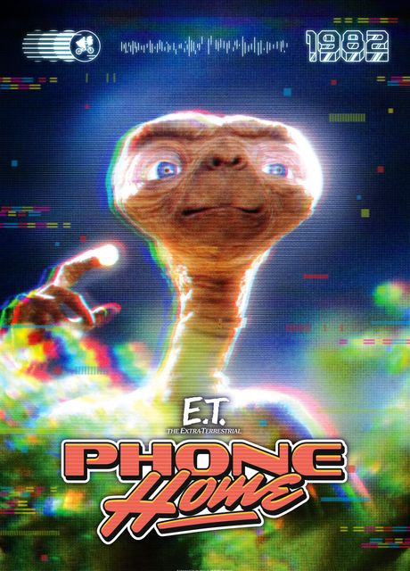 'E.T. Phone Home' Poster by E.T. | Displate