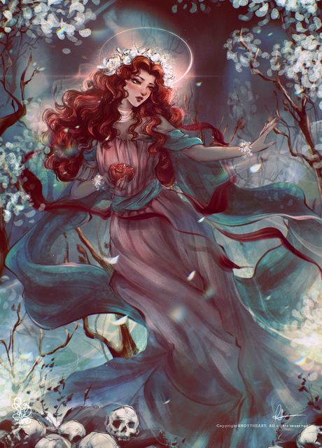'Persephone' Poster by ROY THE ART | Displate