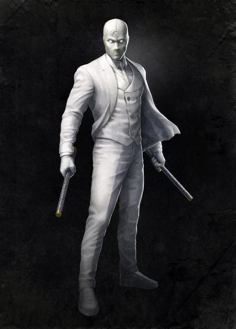 'Mr Knight minimalistic' Poster by Marvel | Displate