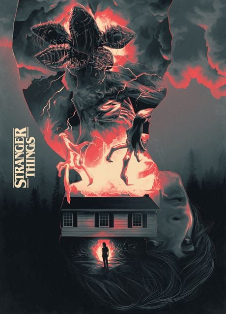 'Demogorgon' Poster by Stranger Things Series | Displate