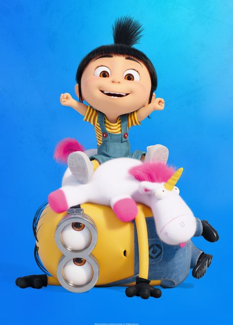 'Agnes and Minion' Poster by Minions | Displate