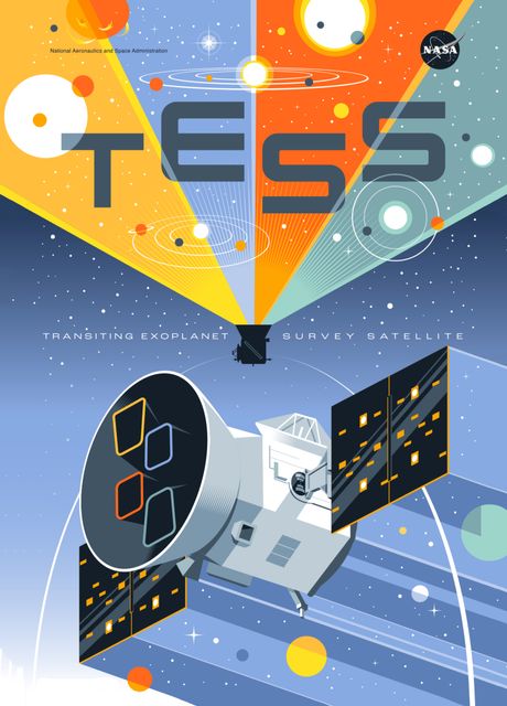 'Tess' Poster by NASA | Displate