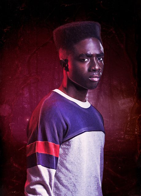 'S4 Lucas' Poster by Stranger Things Series | Displate