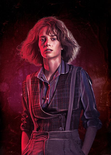 'S4 Robin' Poster by Stranger Things Series | Displate