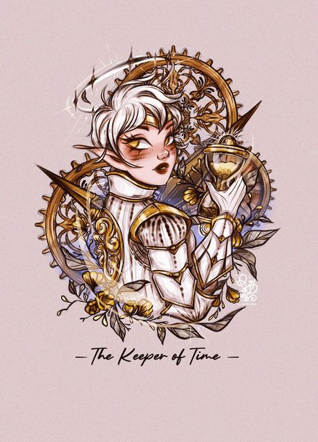 'Keeper of Time' Poster, picture, metal print, paint by ROY THE ART ...