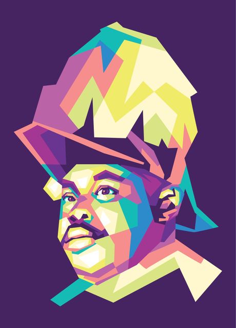 'marcus garvey wpap' Poster by Saidi Say | Displate
