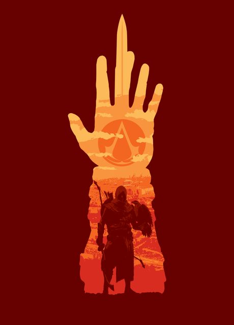 'The Hand' Poster, picture, metal print, paint by Assassin's Creed ...