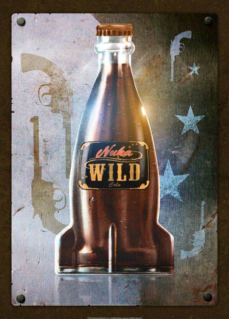 'Wild Nuka Cola' Poster by Fallout | Displate