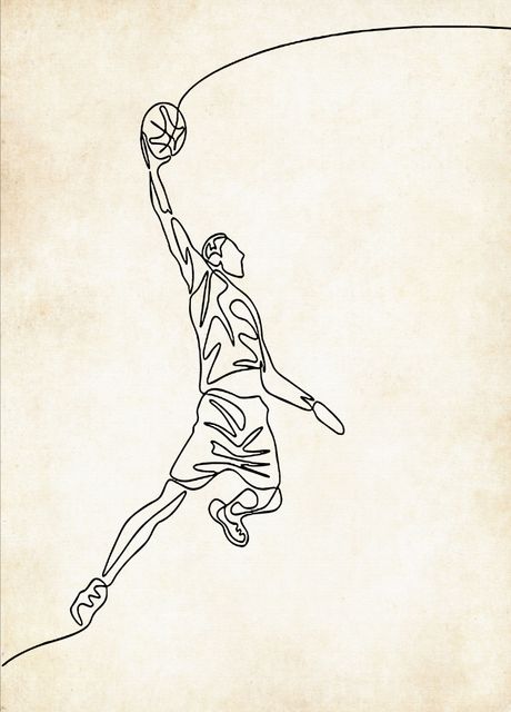 'Basketball ' Poster by Ollie Reid | Displate