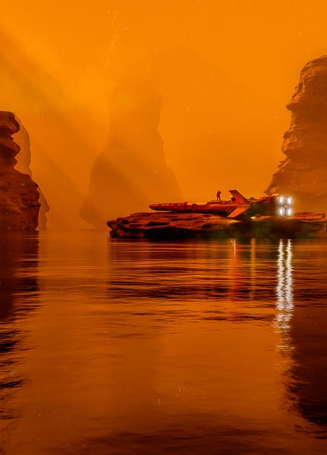 'STRANDED' Poster by Salvo Behar | Displate