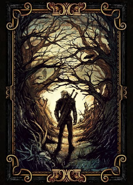 'Geralt of Rivia' Poster by Witcher 3 | Displate