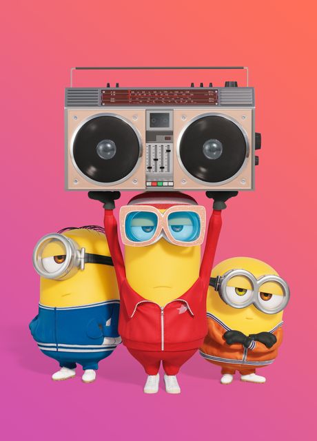 'Minion Boombox' Poster by Minions | Displate