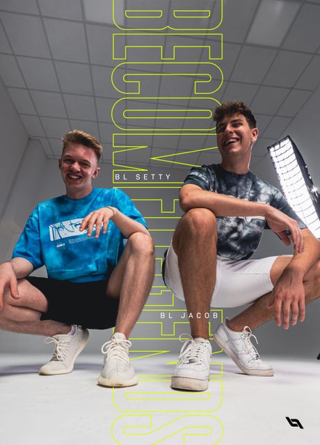 'BL Setty & BL Jacob' Poster by Become Legends | Displate