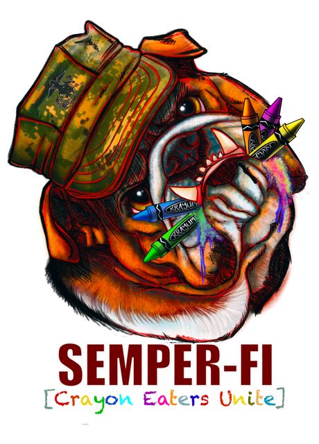 'Crayon Eaters Unite' Poster by Shanna Stott | Displate