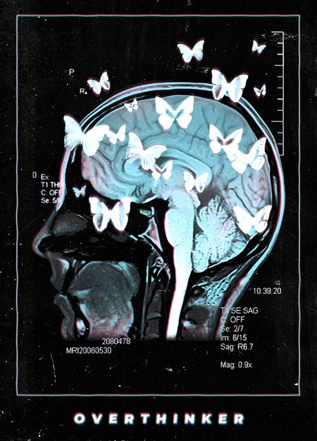'Overthinker' Poster by ArtNinja | Displate