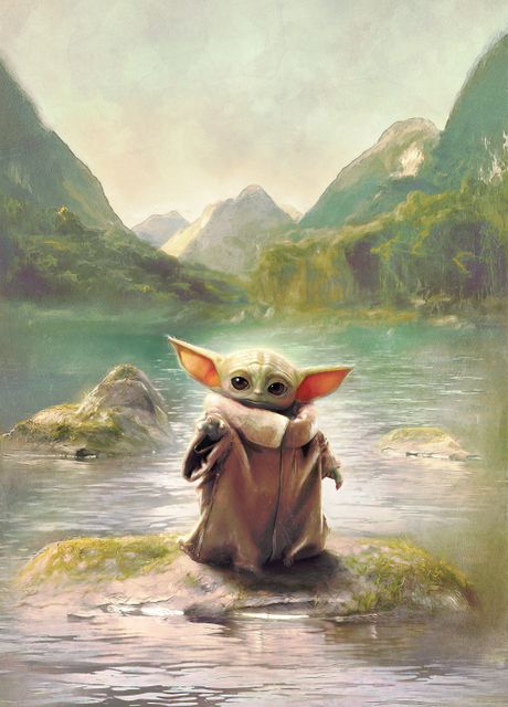 'Grogu' Poster by Star Wars | Displate