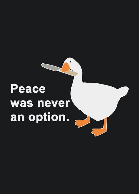 'Untitled Goose Game Meme' Poster by 3am | Displate