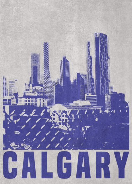 'Calgary' Poster by denvector | Displate