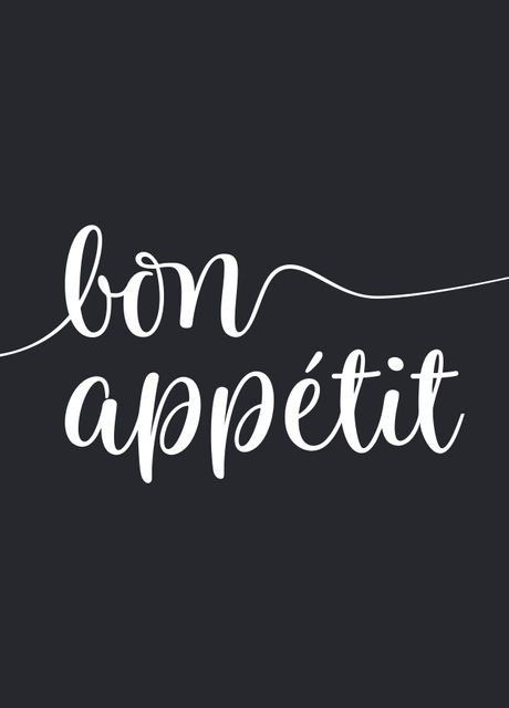'BON APPETIT' Poster by amanmana | Displate