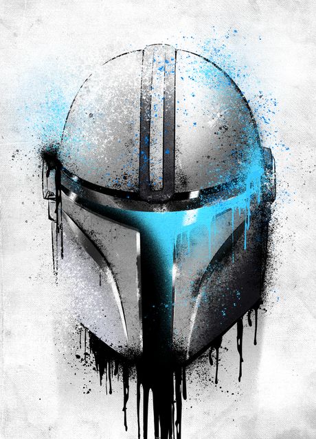 'Mandalorian Graffitti' Poster by Star Wars | Displate