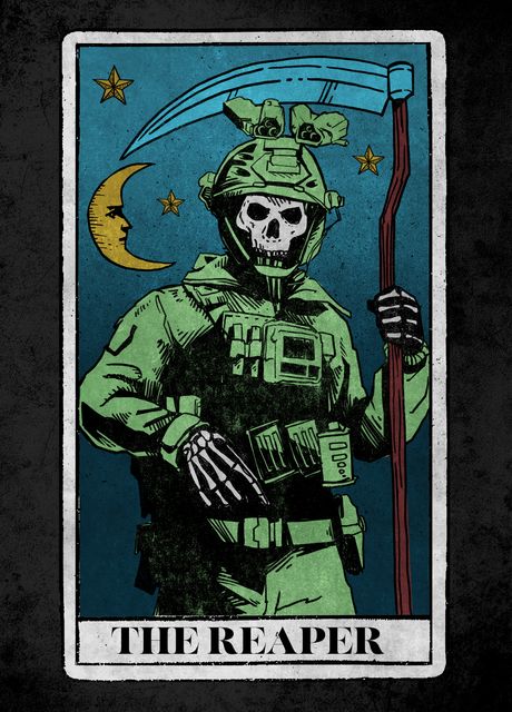 'The Reaper Cartel Card' Poster by Call of Duty | Displate