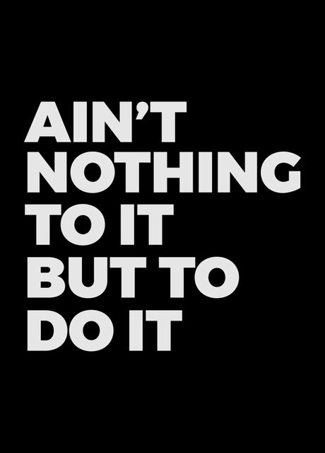 'Do It' Poster by albran karan | Displate