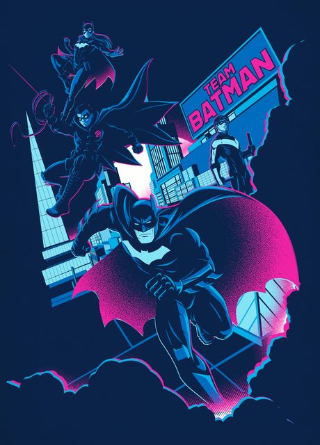'Team Batman' Poster by DC Comics | Displate