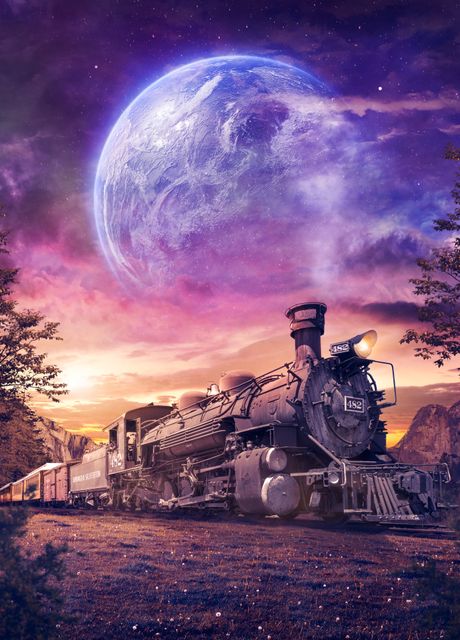 'GOING HOME' Poster, picture, metal print, paint by VA Visuals | Displate