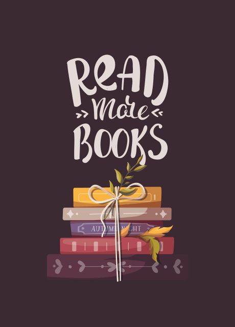 'Read more books' Poster by Tanya Yagudina | Displate