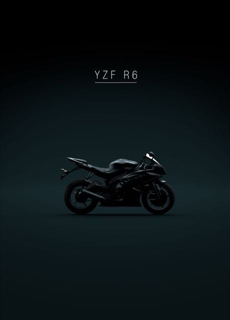 '2013 YZF R6' Poster by 21 MXM | Displate