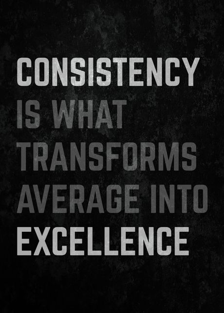 'Consistency' Poster by paijo ambon | Displate