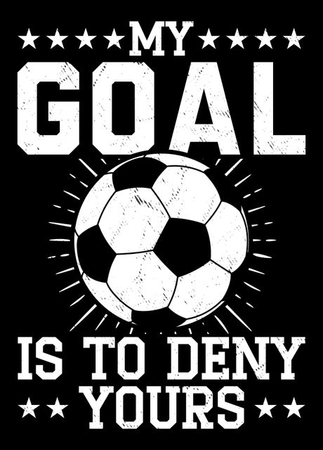 'Defense Soccer Goalie' Poster by professionaldesigns | Displate