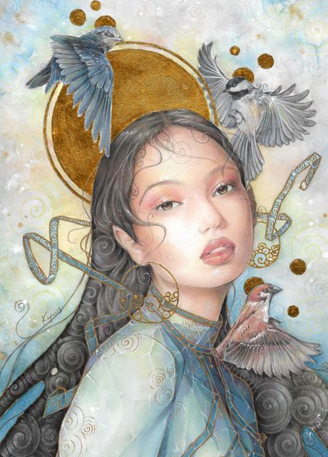 'Noelin' Poster, picture, metal print, paint by Nikolas Tower | Displate