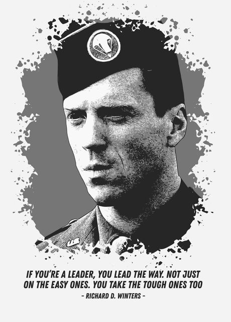 'Ricard Winters Quote Art' Poster, picture, metal print, paint by Rizky ...
