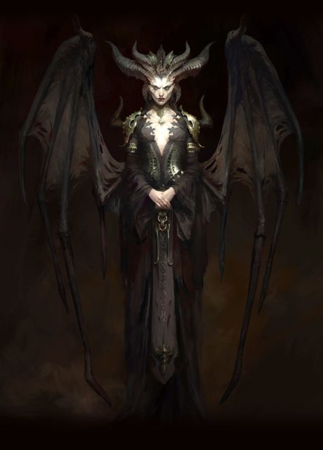 'Queen of the Succubi' Poster by Diablo | Displate