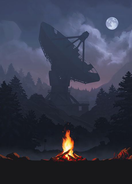 'The Fire' Poster by RustGame | Displate