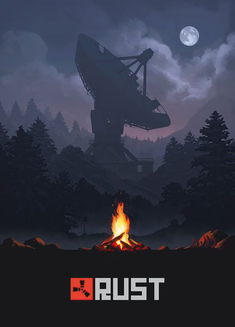 'Key Art Logo' Poster, picture, metal print, paint by RustGame | Displate