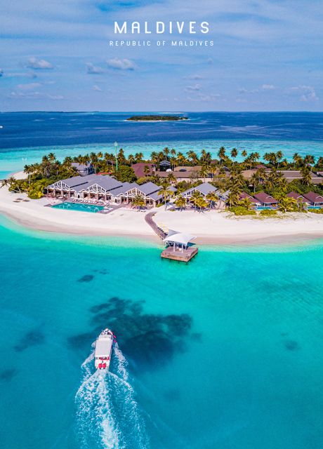 'Maldives ' Poster by Explore Universe | Displate